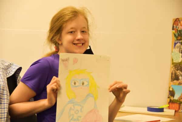 Krista is in the ArtAbilities program.